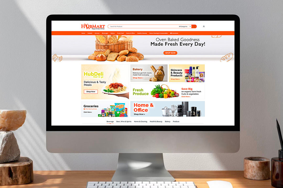 Hubmart E-commerce Store – Bluriva Technologies